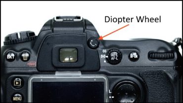 What is Camera Diopter-Tips if you are Wearing Glasses
