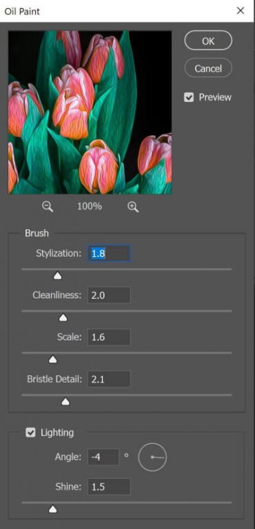 Turn a Photo into Oil Painting in Photoshop