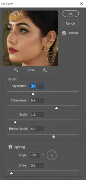 Turn a Photo into Oil Painting in Photoshop