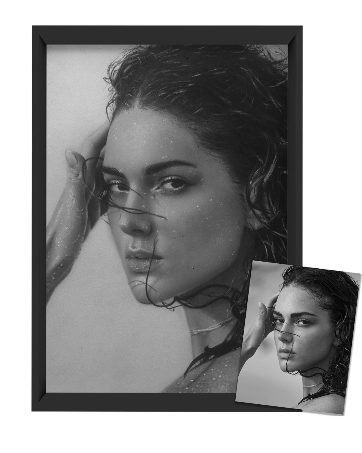 Hand Painted Portraits Photos – Celebrate The Moments