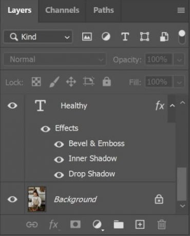 How to Add a Text to an Image in Photoshop